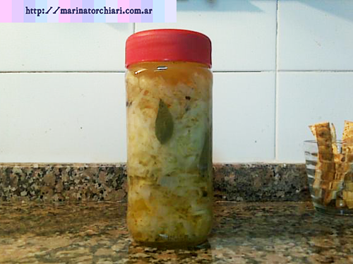 Escabeche de repollo - La cocina de Marina Torchiari